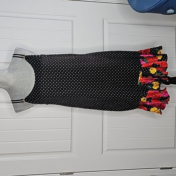 PkMui | Dresses | Mui Mui By Pk Mui Vintage Silk Slip Dress Polka Dot ...